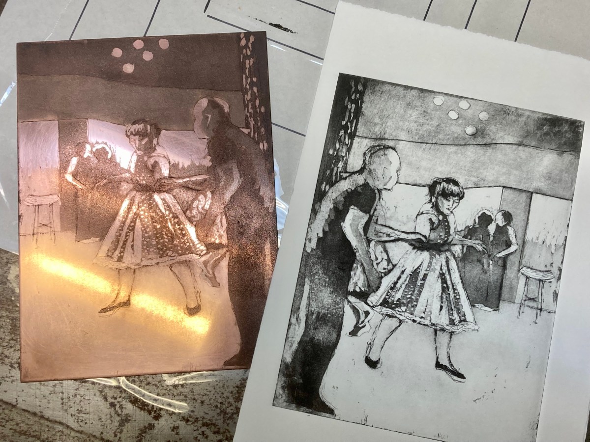 Etching Copper with Ferric Chloride – Cardiff Print Workshop