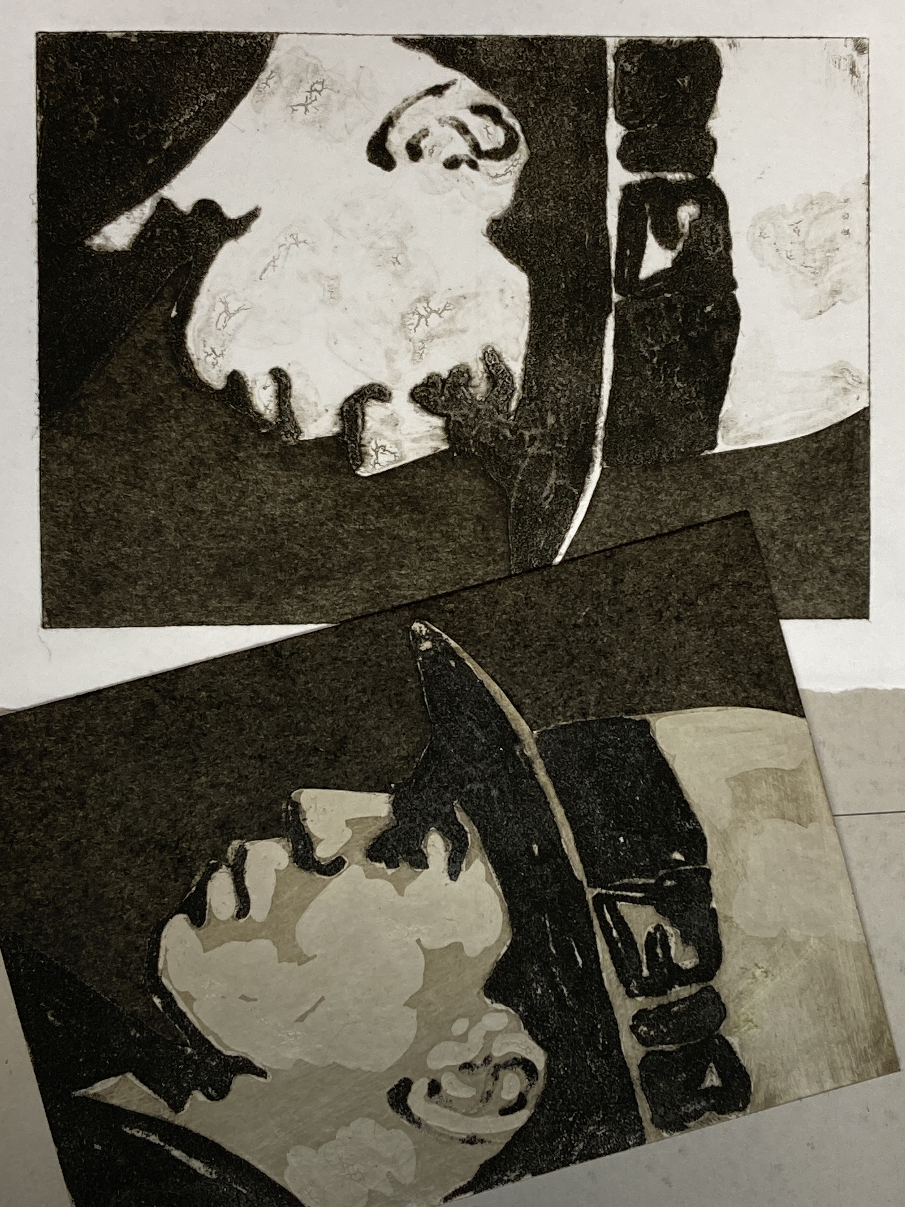Collograph and Intaglio Printmaking evening class – Cardiff Print Workshop